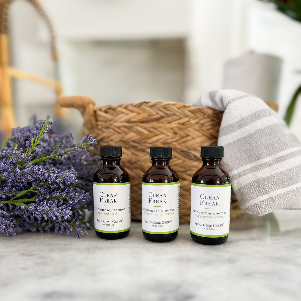Red's Gone Green Best Seller All Natural Cleaner Bundle