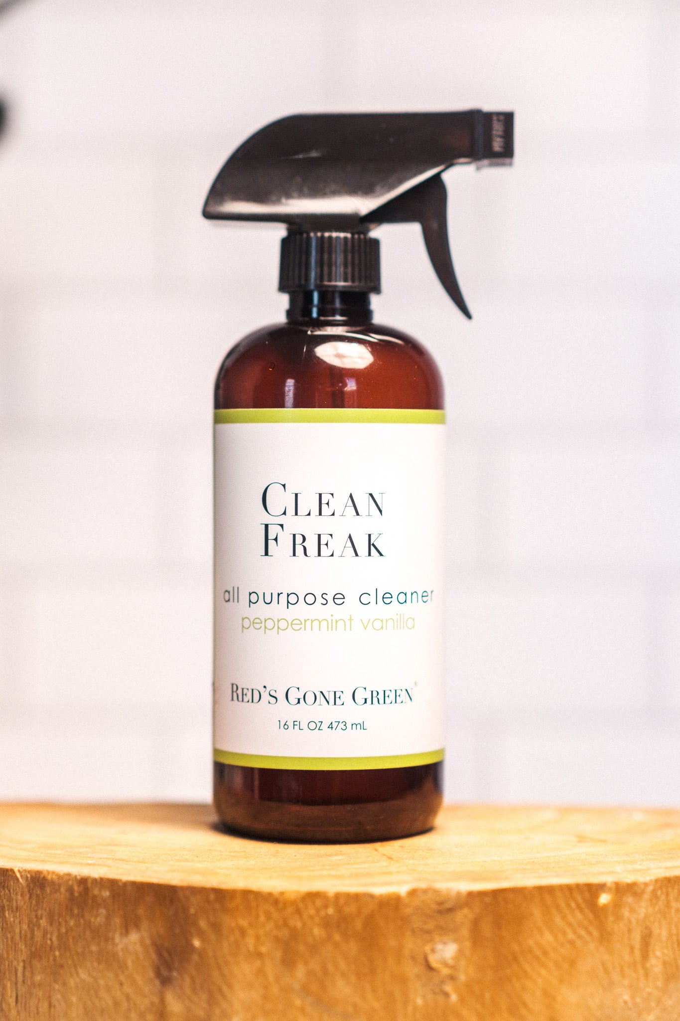 Peppermint Vanilla All Natural Cleaner, Red's Gone Green