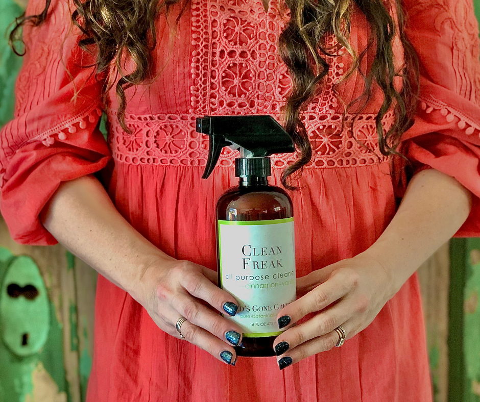 Clove Cinnamon Vanilla All Natural Cleaner, Red's Gone Green