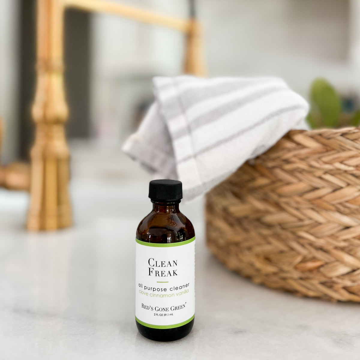 Clove Cinnamon Vanilla All Natural Cleaner, Red's Gone Green